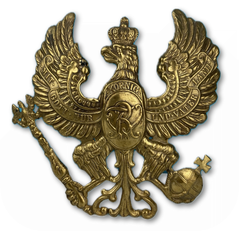 A summary of the history of the Prussian helmet eagles